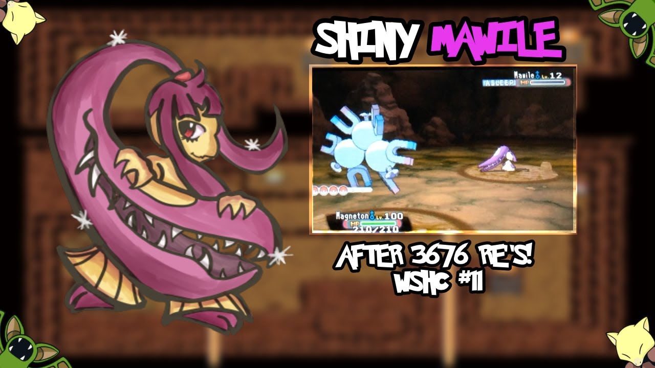 (WSHC #11 Phase 5) [LIVE] Shiny Mawile in Pokemon Omega Ruby after 3676 ...