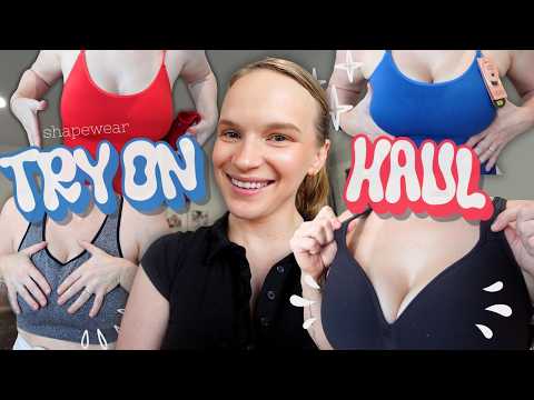 Mom of 6 BRA & Shapewear TRY ON unboxing | is it worth it?