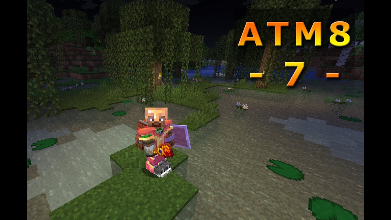 Dansk Minecraft - ATM8 - Ep. 7 - Mob spawning utils og hurtig drage kamp. - YouTube