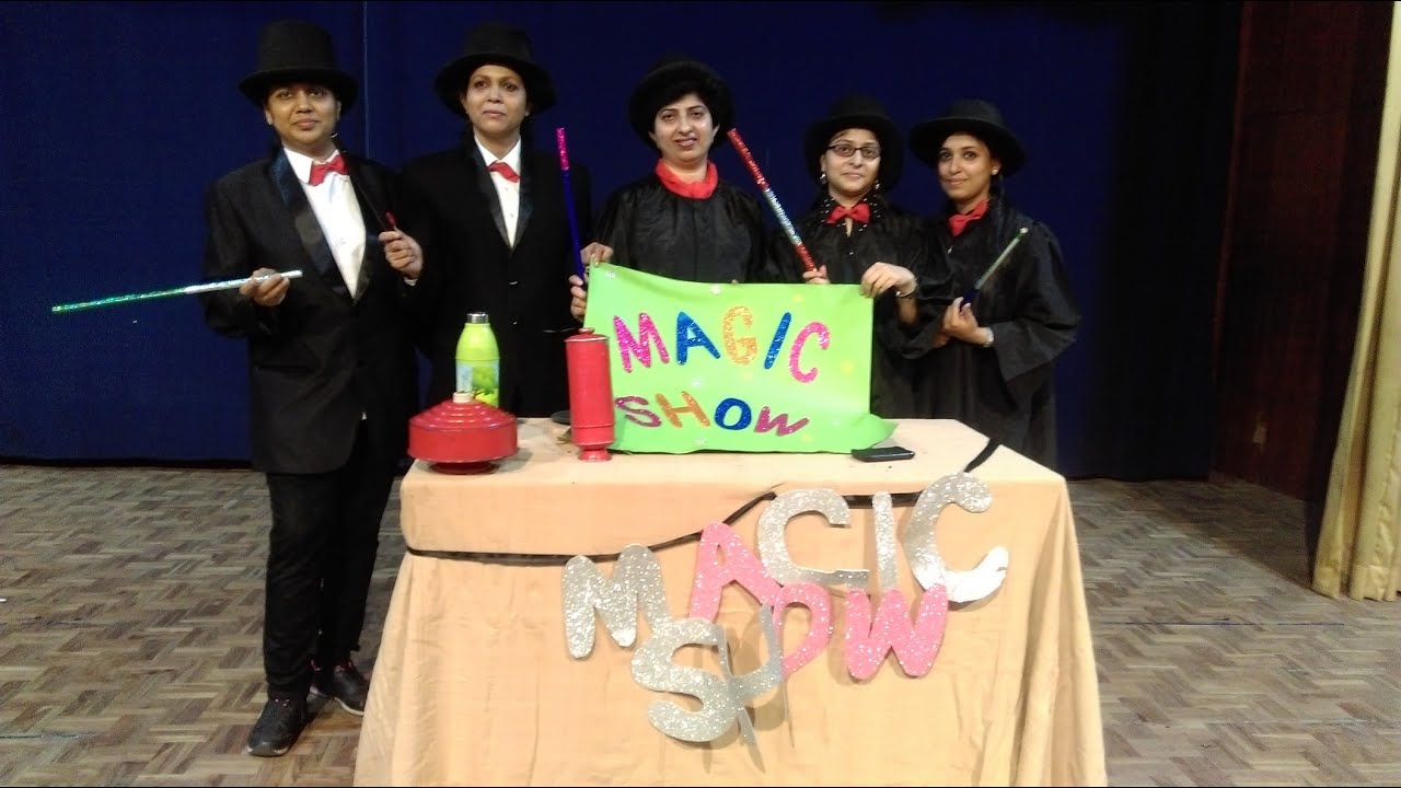 Magic Show by teachers | Children's Day Celebration - YouTube