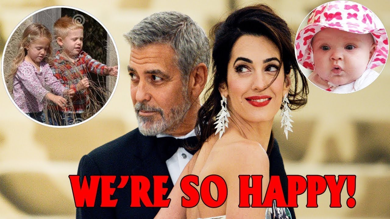 HAPPY! George Clooney & Wife Amal announce the arrival of Baby Girl #3 ...