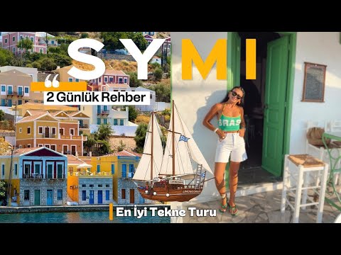 2 Günde Simi (Sömbeki) Rehberi: Kapı Vizesi, Eşsiz Koylar ve Yunan Lezzetleri 🇬🇷
