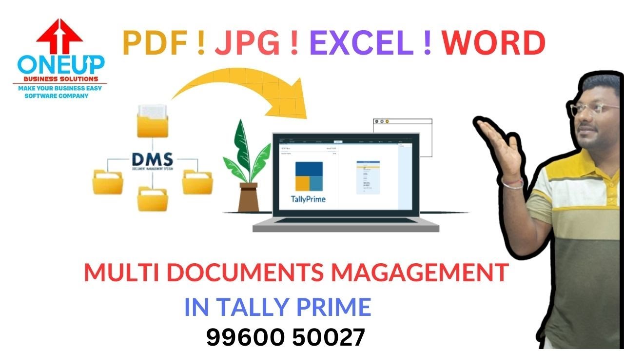 Multi File Attachment Module in Tally ERP 9 / Tally Prime. - YouTube