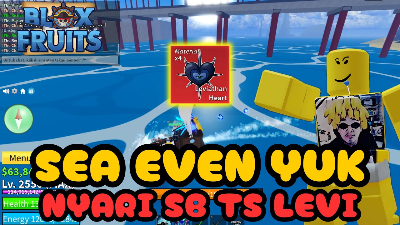 Sea even yuk! Joki merapat blox fruits roblox - YouTube