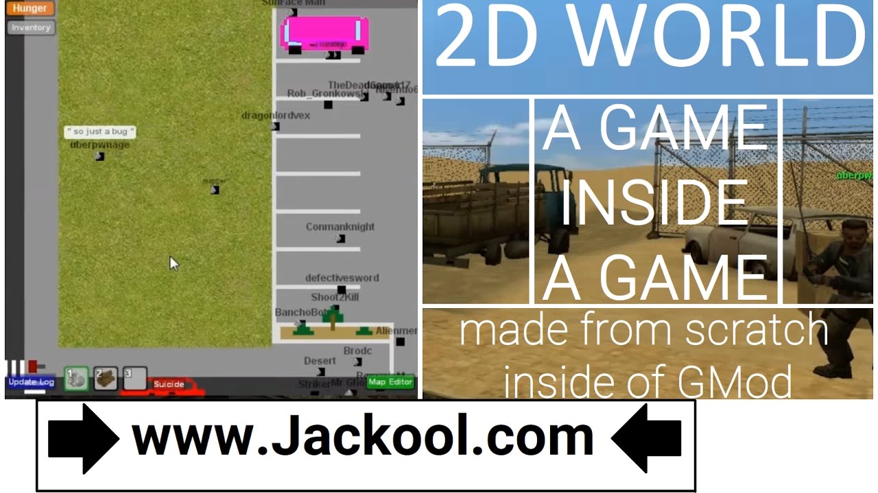 gmod 2d world - YouTube