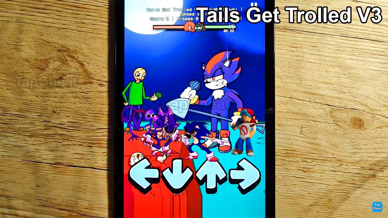 FNF TAILS Mod - Tails Get Trolled V3 High Shovel | FNF Sonic EXE Mods ...