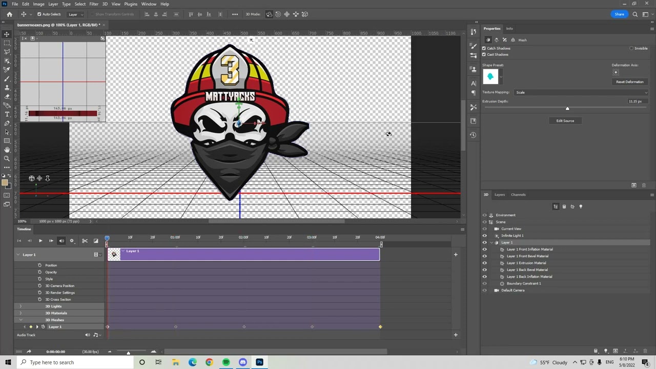3d Spinning Logo On Photoshop How To YouTube 3d Spinning Logo On Photoshop How To YouTube