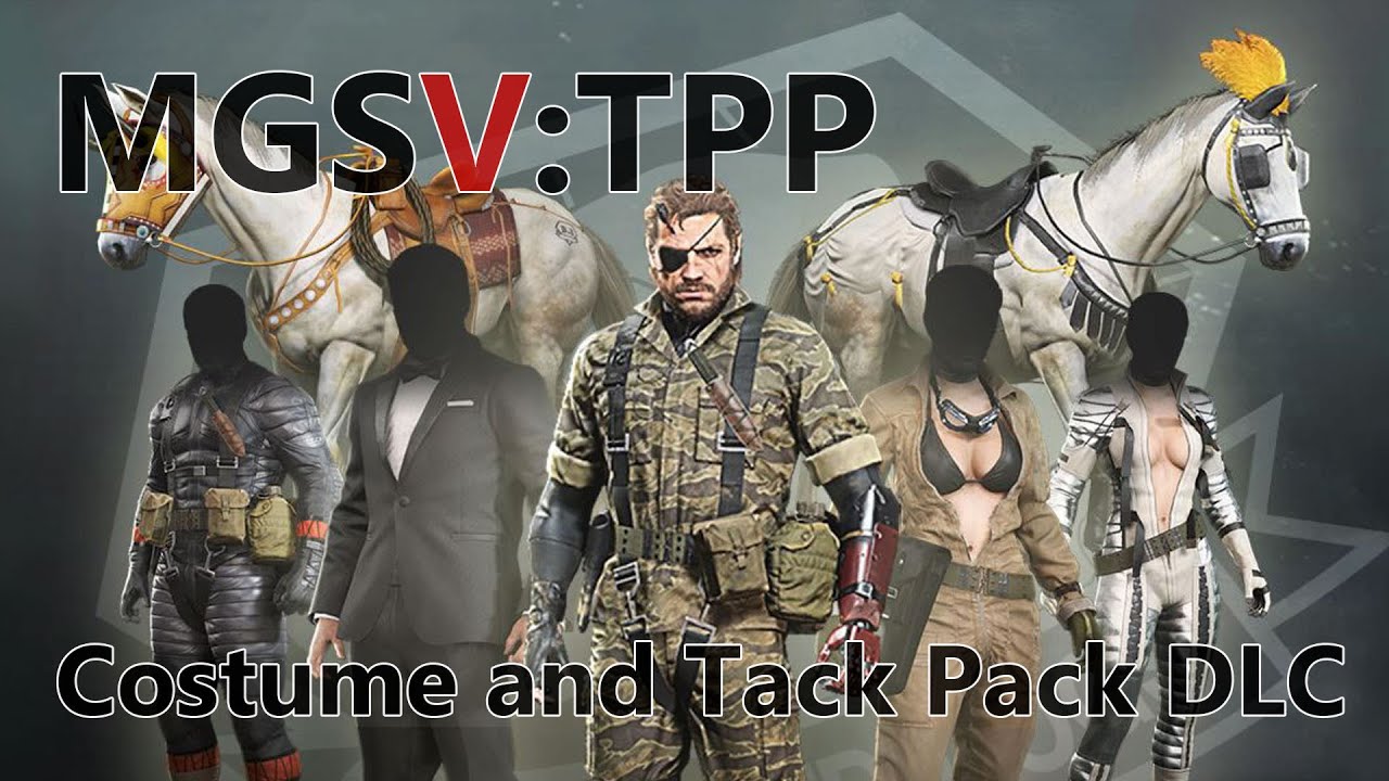 Metal Gear Solid V: The Phantom Pain - Costume and Tack Pack DLC - YouTube