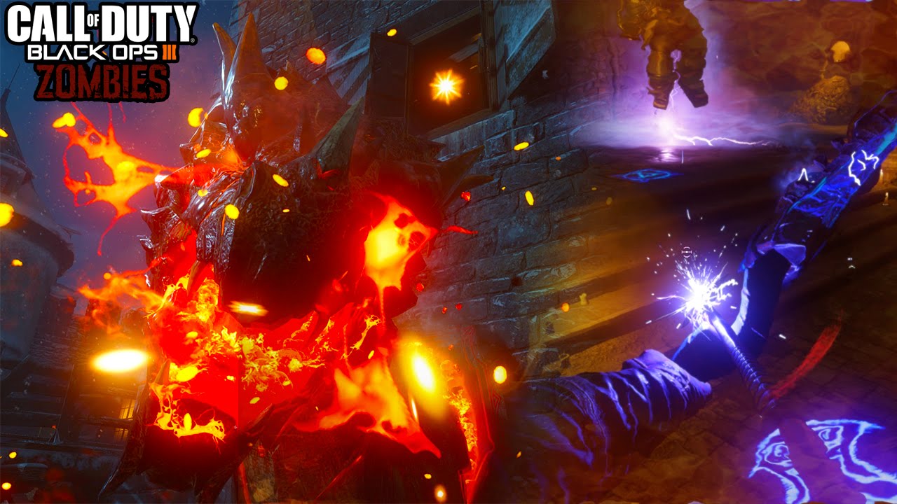 Der Eisendrache Upgraded Bow Gameplay + High Round Attempt (Call of ...