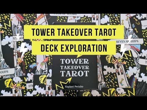 Tower Takeover Tarot by Kaylani Perisho - Deck Exploration - YouTube