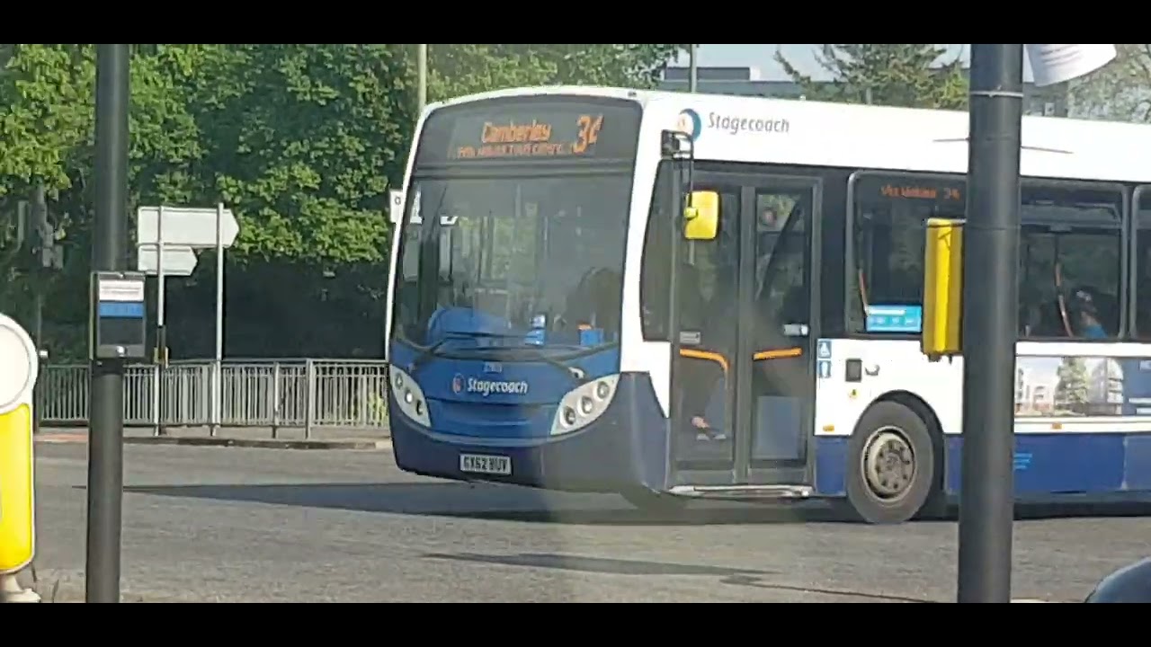 Here is the stagecoach bus 27833 on the number 34 in Guildford ...