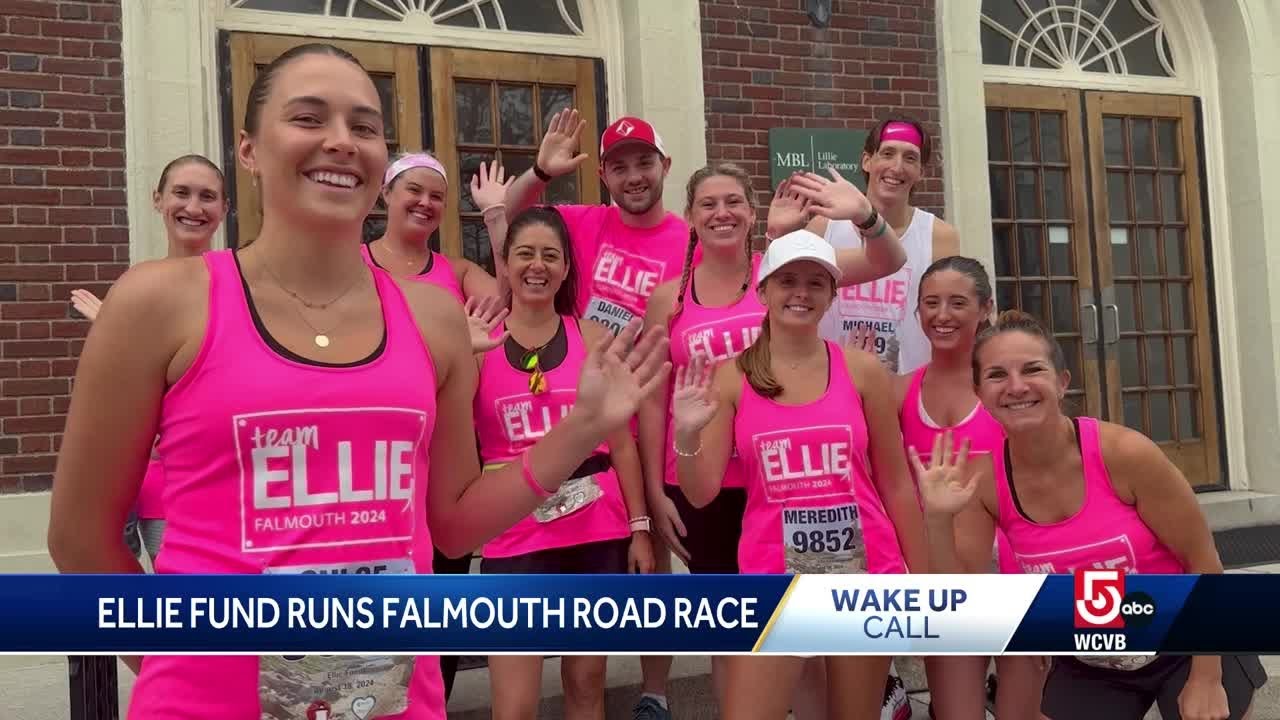 Wake Up Call from Ellie Fund at Falmouth Road Race - YouTube