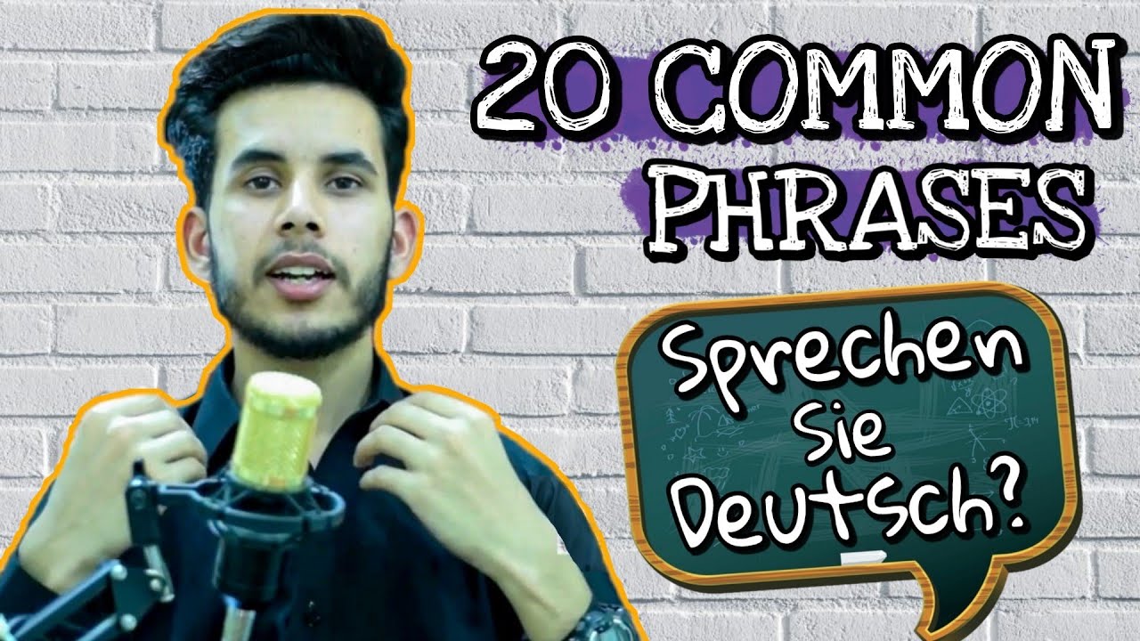 20 MOST COMMON GERMAN PHRASES | DAY 9 - YouTube