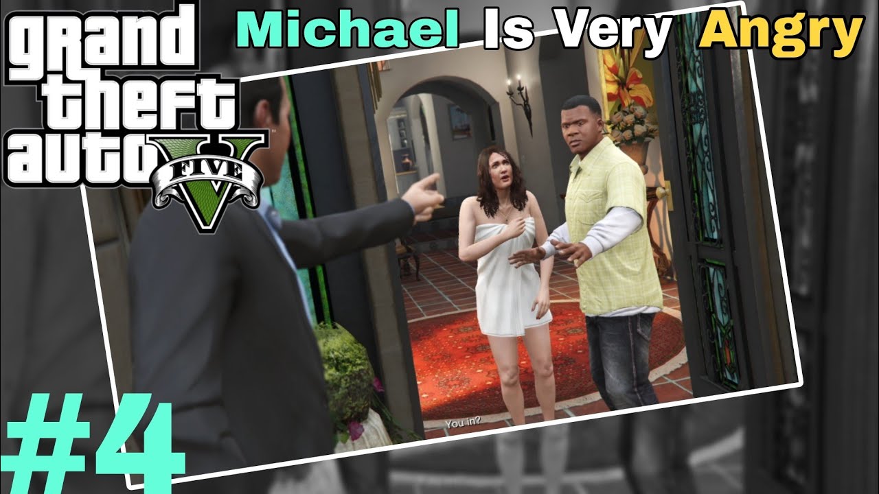 Michael is angry with Amanda | GTA V : Why is Michael angry with Amanda | Hindi gameplay #gta # ...