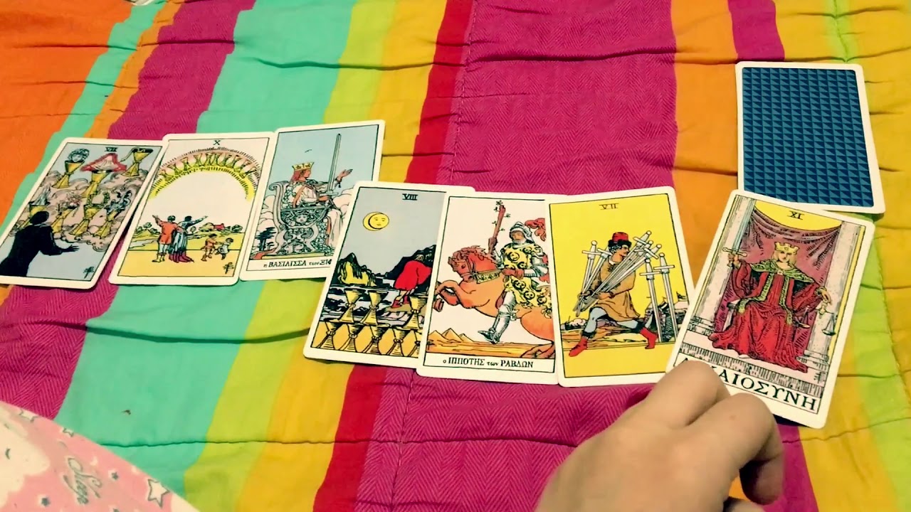 Pick a card τι βλέψεις έχει για εσένα???? #tarot #greektarot - YouTube