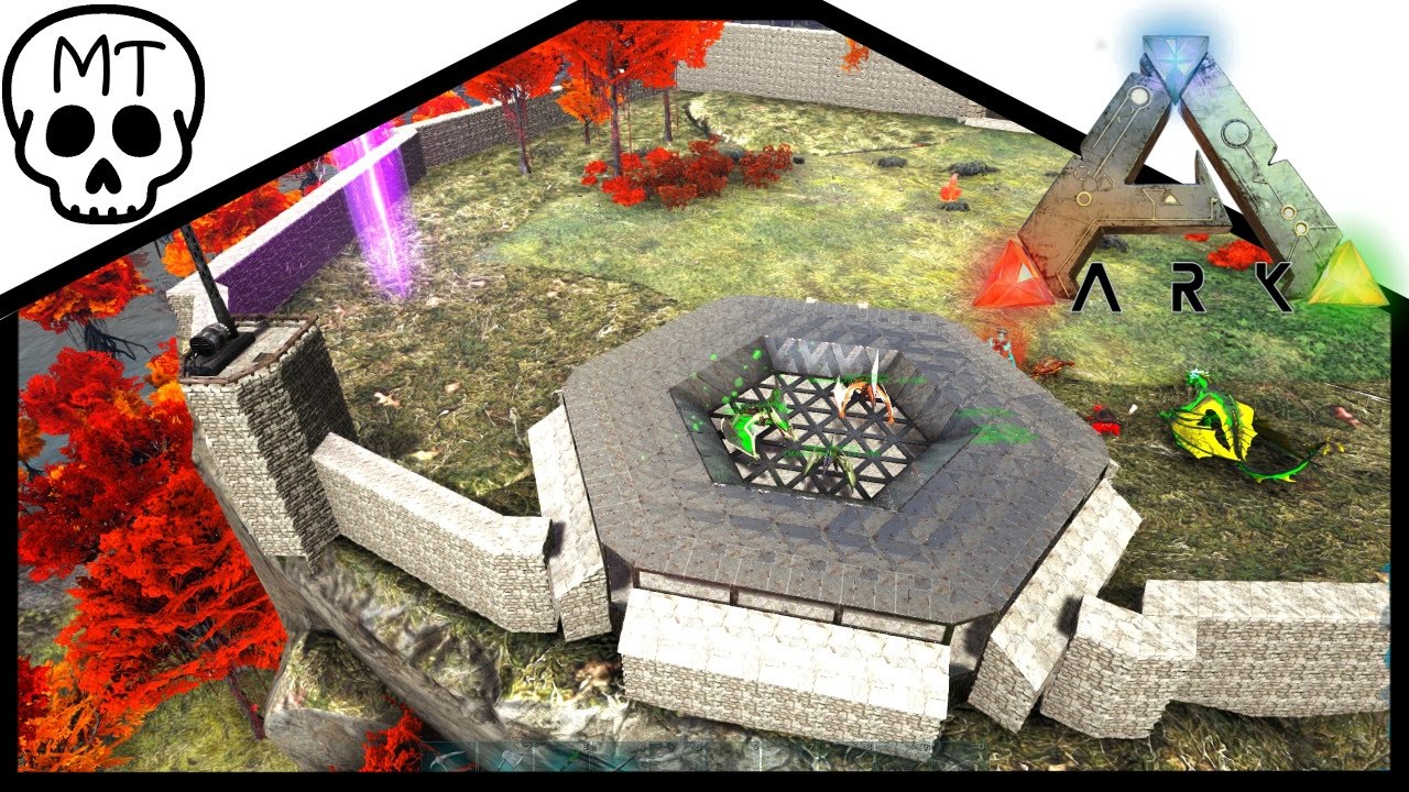 Mega Base Build Episode! Ark Survival Evolved Eternal! - YouTube