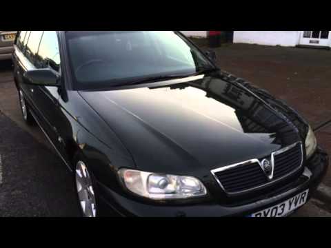 2003 Vauxhall omega estate 2.0 auto - YouTube