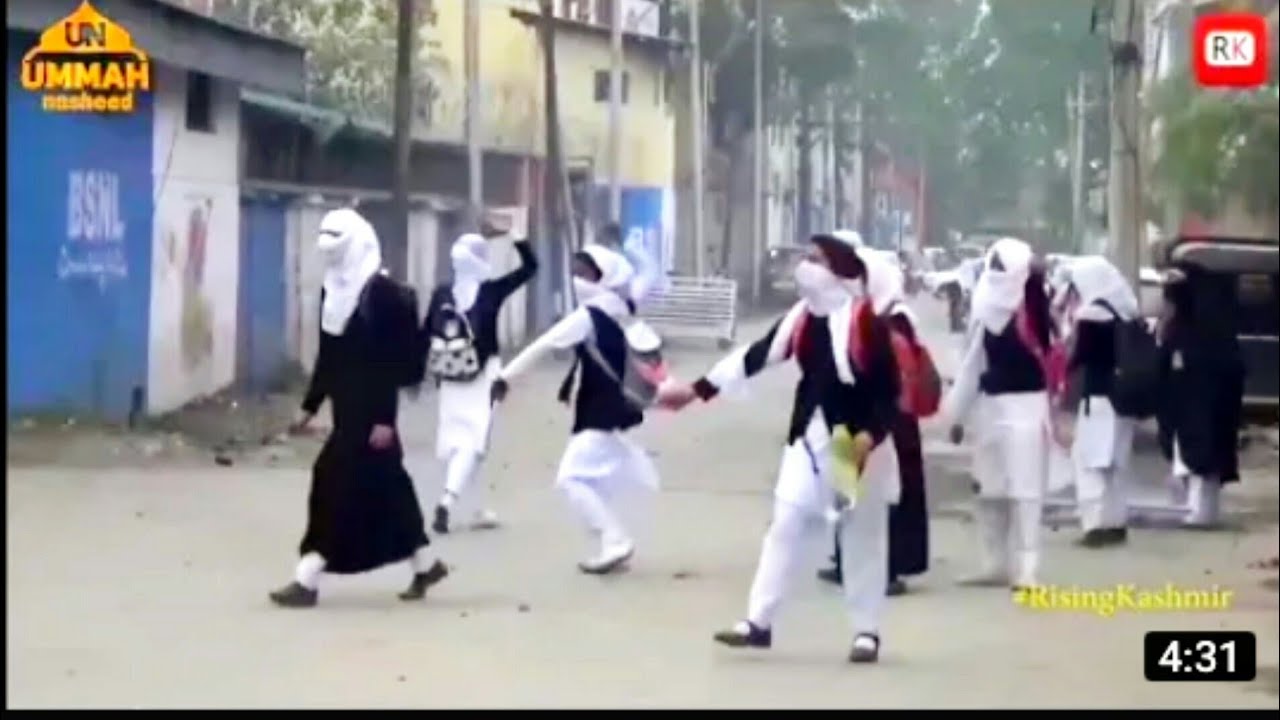 Kashmir Nasheed__bagawat kare__ Urdu tarana ummah nasheed #Islamer Alor Poth #viral video - YouTube