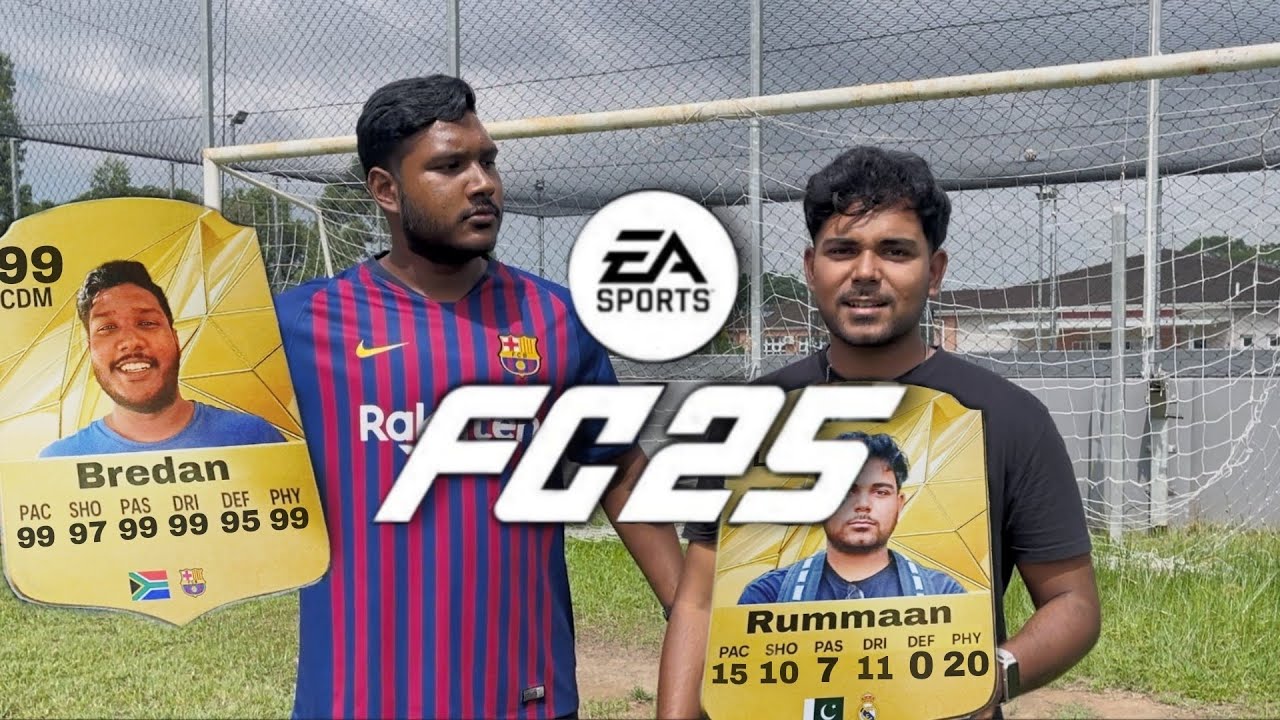 Getting our FC25 Ratings!!! - YouTube