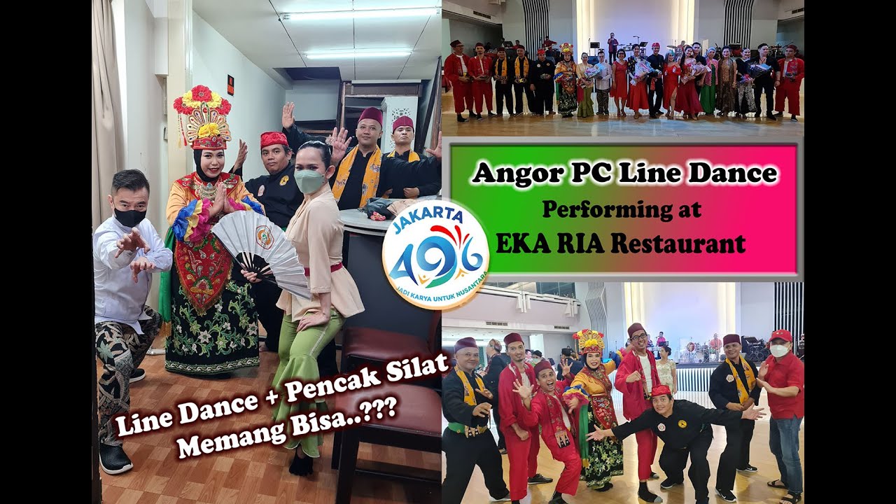 Line Dance + Pencak SIlat, Memang Bisa..??? BISA, Saksikan Penampilan ...