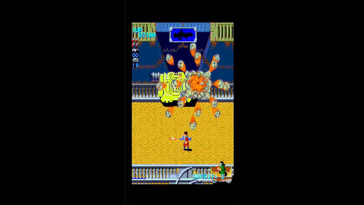 Heavy Barrel - Japan Version 1CC (Not MAME / With Rotary Joystick-Loop ...