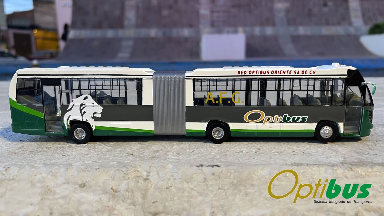 Optibús (DINA Brighter) - Autobús a Escala - YouTube