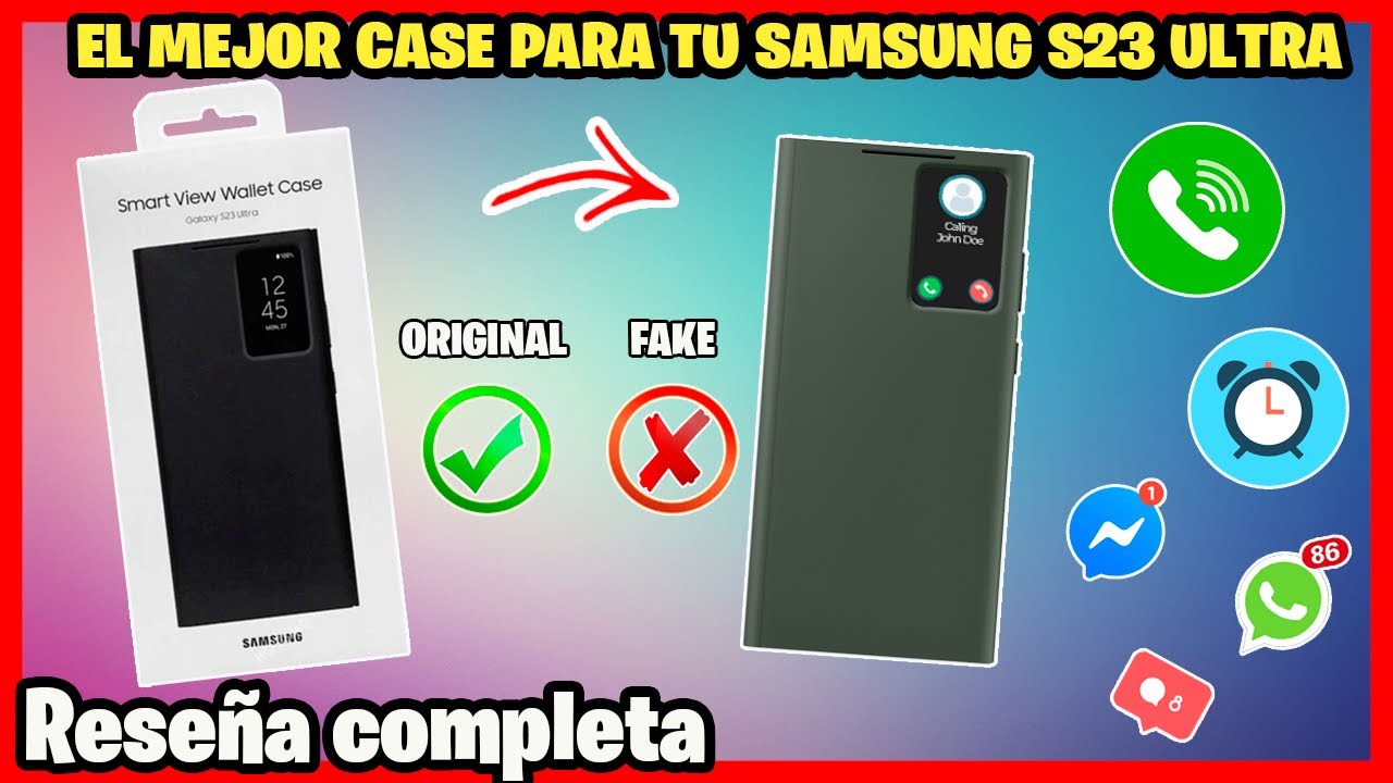 Todo lo que puedes hacer con tu SMART VIEW WALLET CASE | S23 Ultra ...