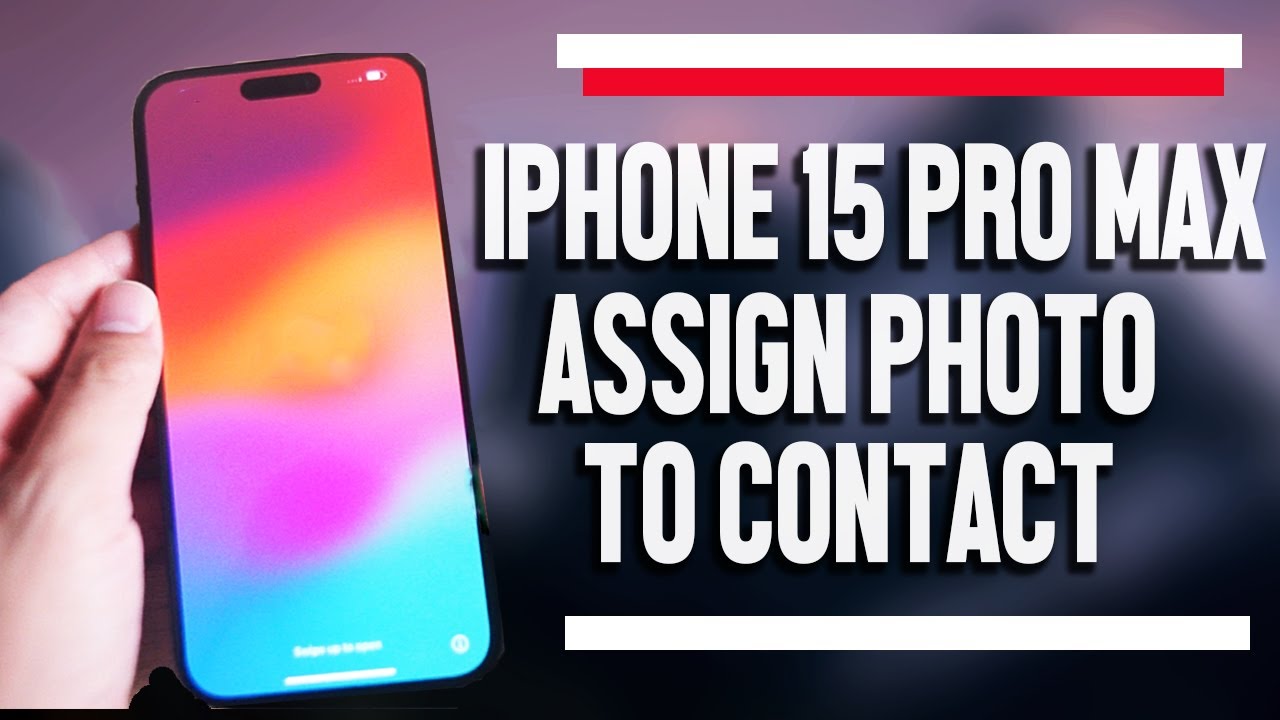 iPhone 15 Pro Max How to Assign a Photo to a Contact | iPhone 15 Plus ...