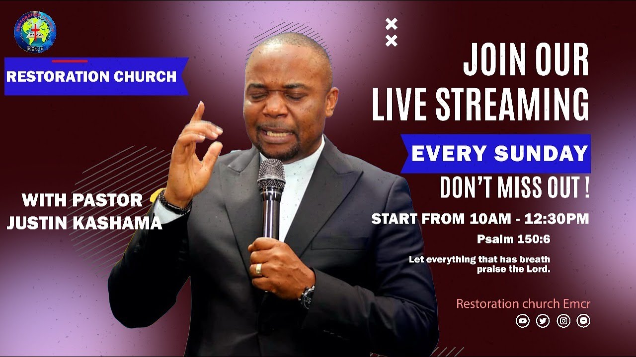 Sunday Praise & Worship Service | Restoration Church - YouTube