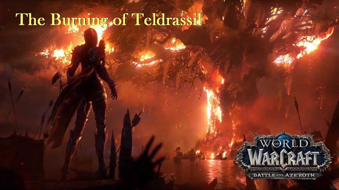 The Burning of Teldrassil and Saurfang's Honor - YouTube