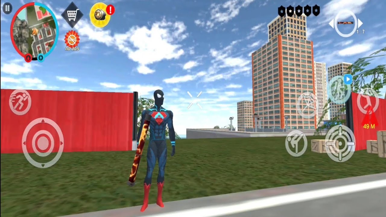 Super Rope Hero:Flying City (Beta) - Android Gameplay - YouTube