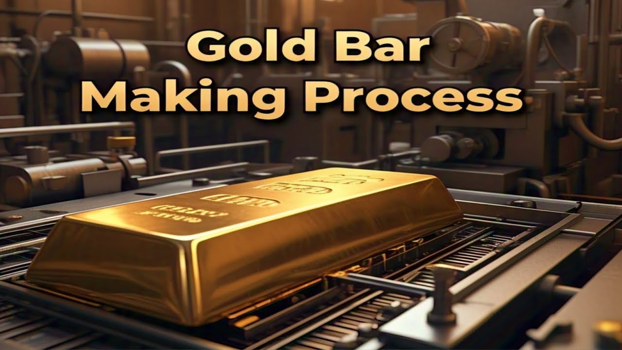 How GOLD is made | Gold Bar Making Process | #GOLD ...