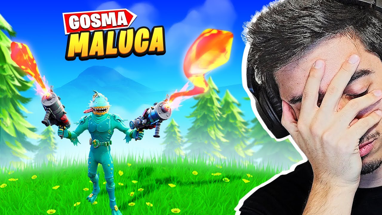 EU VIREI O MONSTRO DA GOSMA! - YouTube