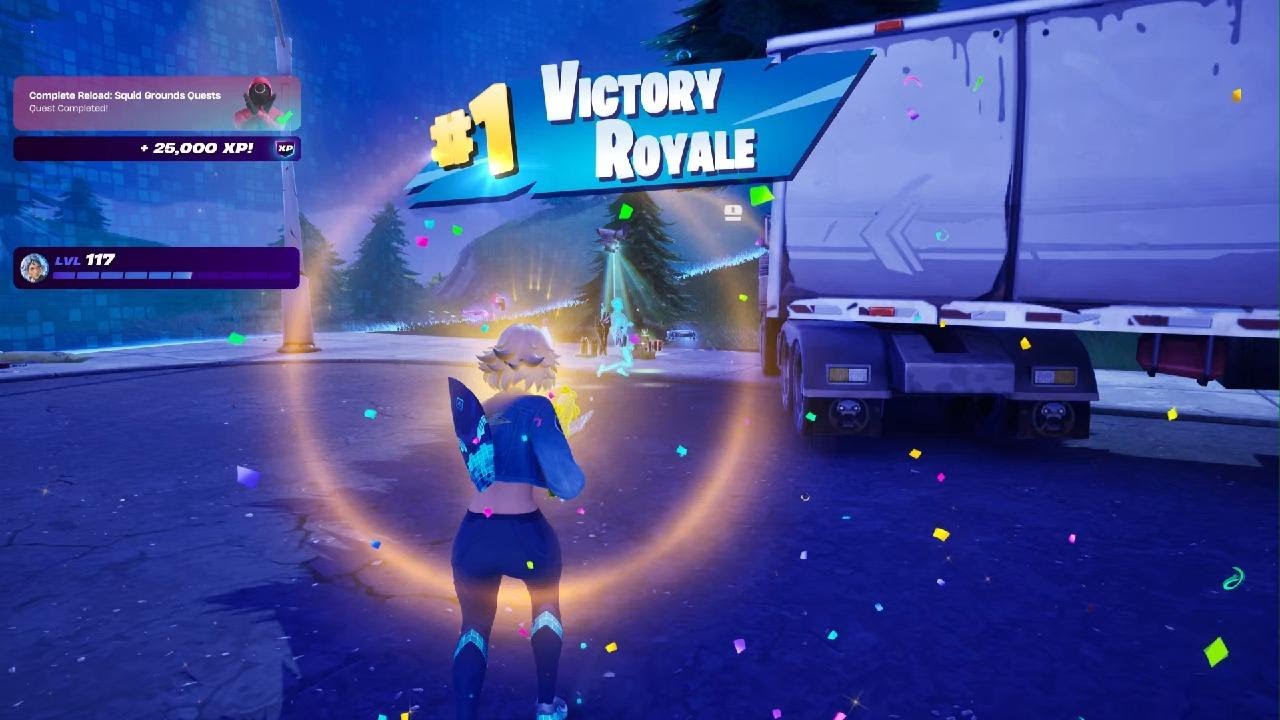 My 1st Win on Fortnite Reload Ranked - Zero Build (Solo) - YouTube