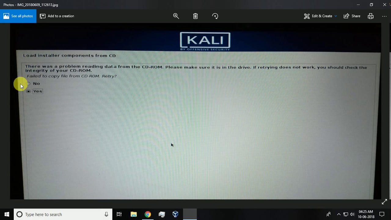 How to Fixed error Fail to copy file from CD-ROM - YouTube