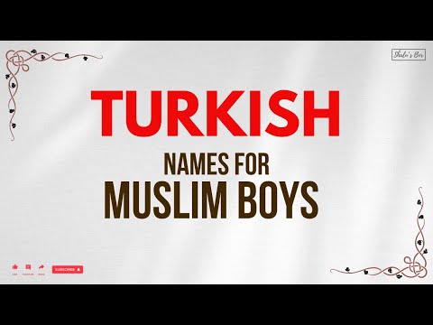 Turkish Muslim Baby Boy Names with Meanings | Unique & Modern Islamic Names