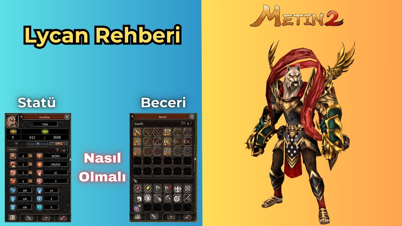 Metin2 Lycan Rehberi - YouTube