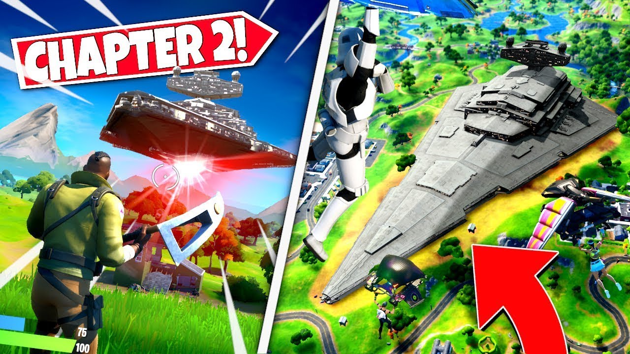 Fortnite Star Wars Space Ship in Fortnite !!! - YouTube