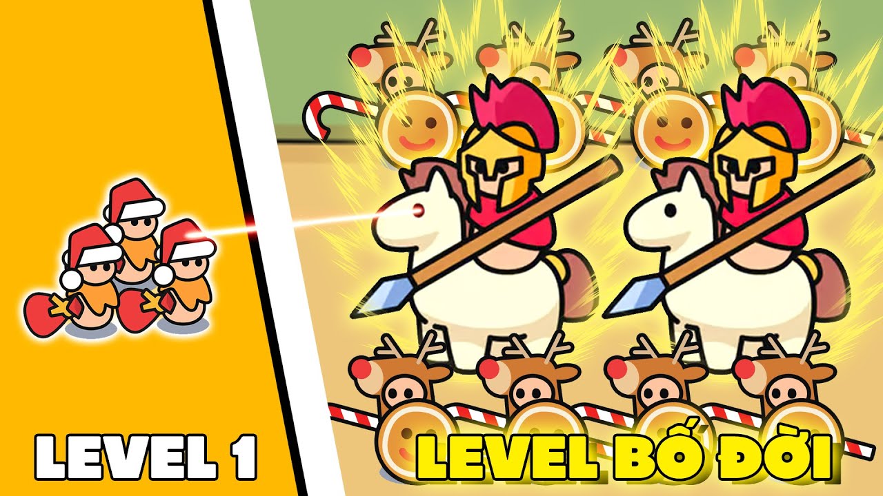 PobbRose +1 máy 3 THẰNG LỎ vs 500 KỴ SỸ MẠNH NHẤT !!! (PobbRose Thánh ...