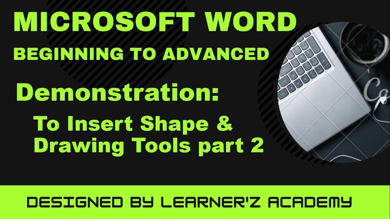 How To Insert Shape Drawing Tools In MS Word 2016 2019 365 Part 2 In How To Insert Shape Drawing Tools In MS Word 2016 2019 365 Part 2 In