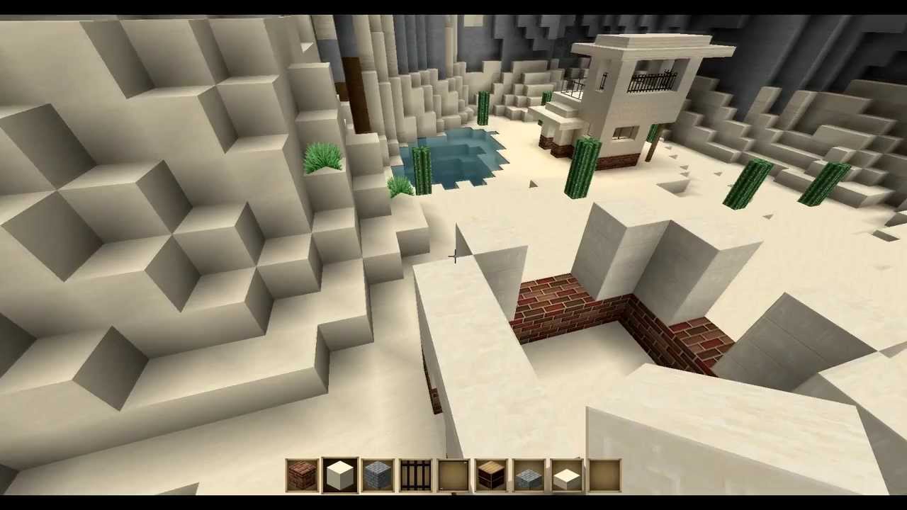 Minecraft 7x6 house - мобильный дом 1. - YouTube