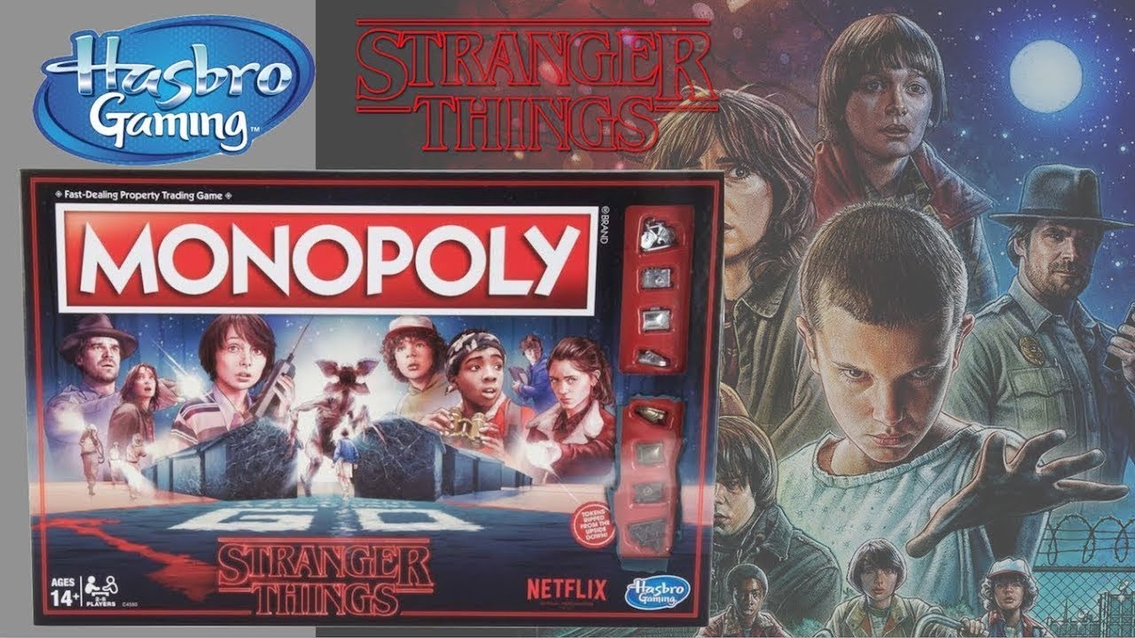 MONOPOLY: Netflix Stranger Things Edition Board Game - YouTube