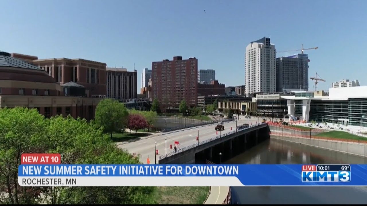 New Downtown Summer Safety initiative - YouTube