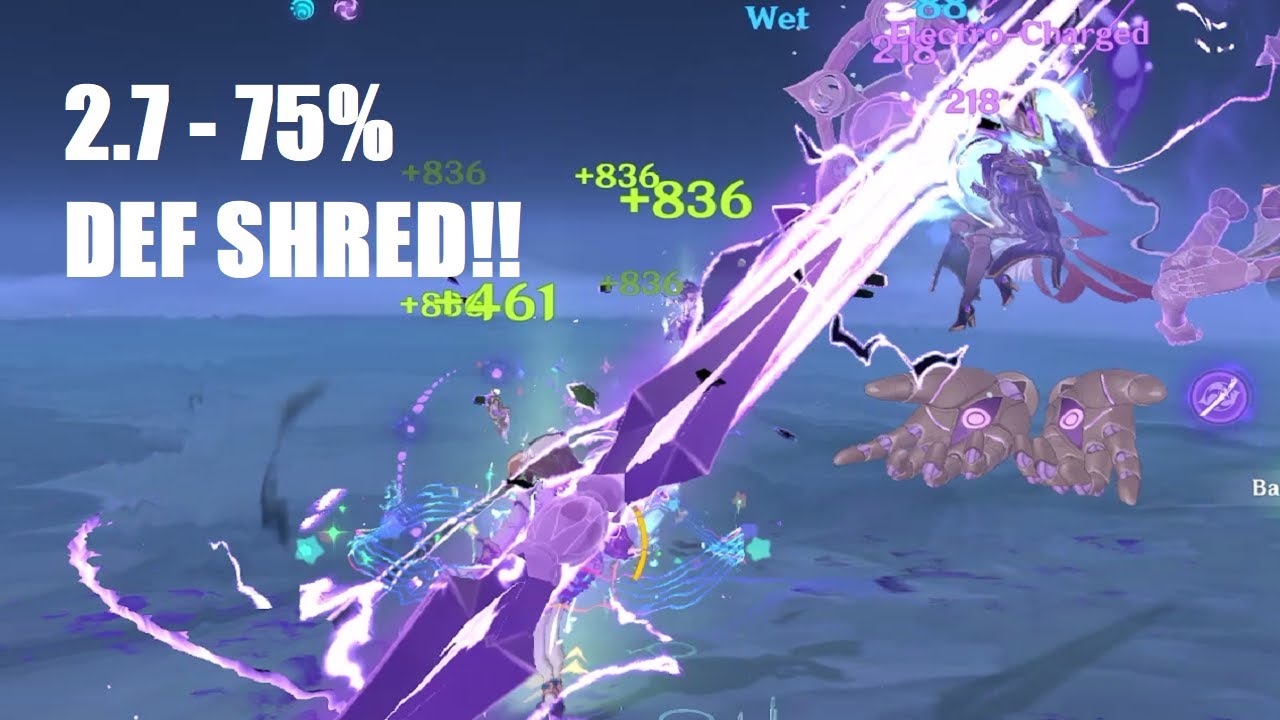 75% DEF SHRED!! [Genshin Impact] - YouTube