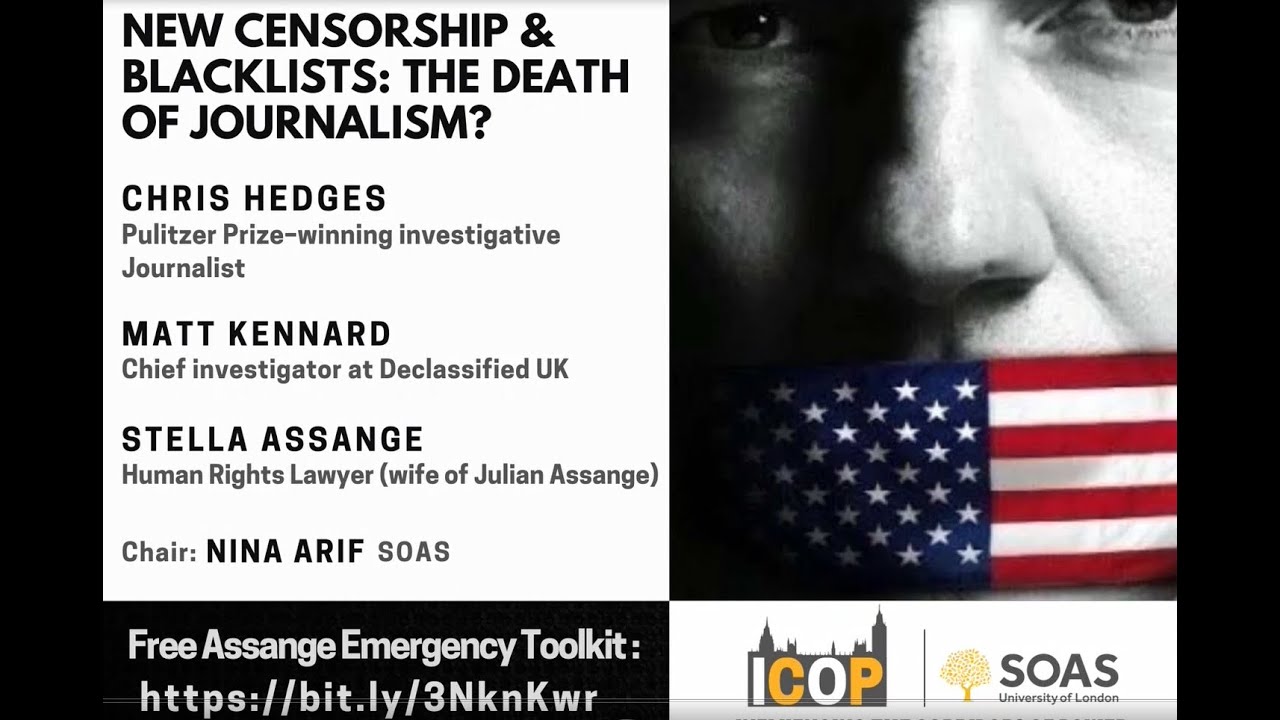 New Censorship and Blacklists: The Death of Journalism? - YouTube