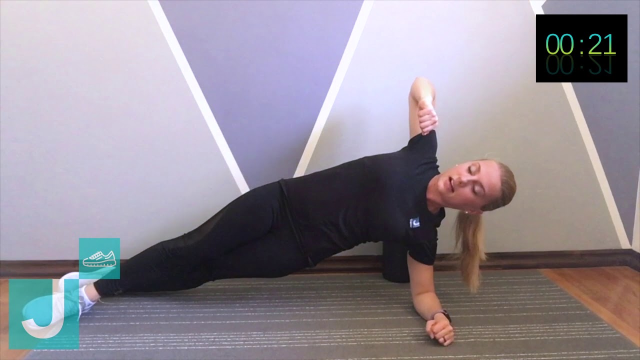 Katie Plank Challenge: Rotating Planks - YouTube