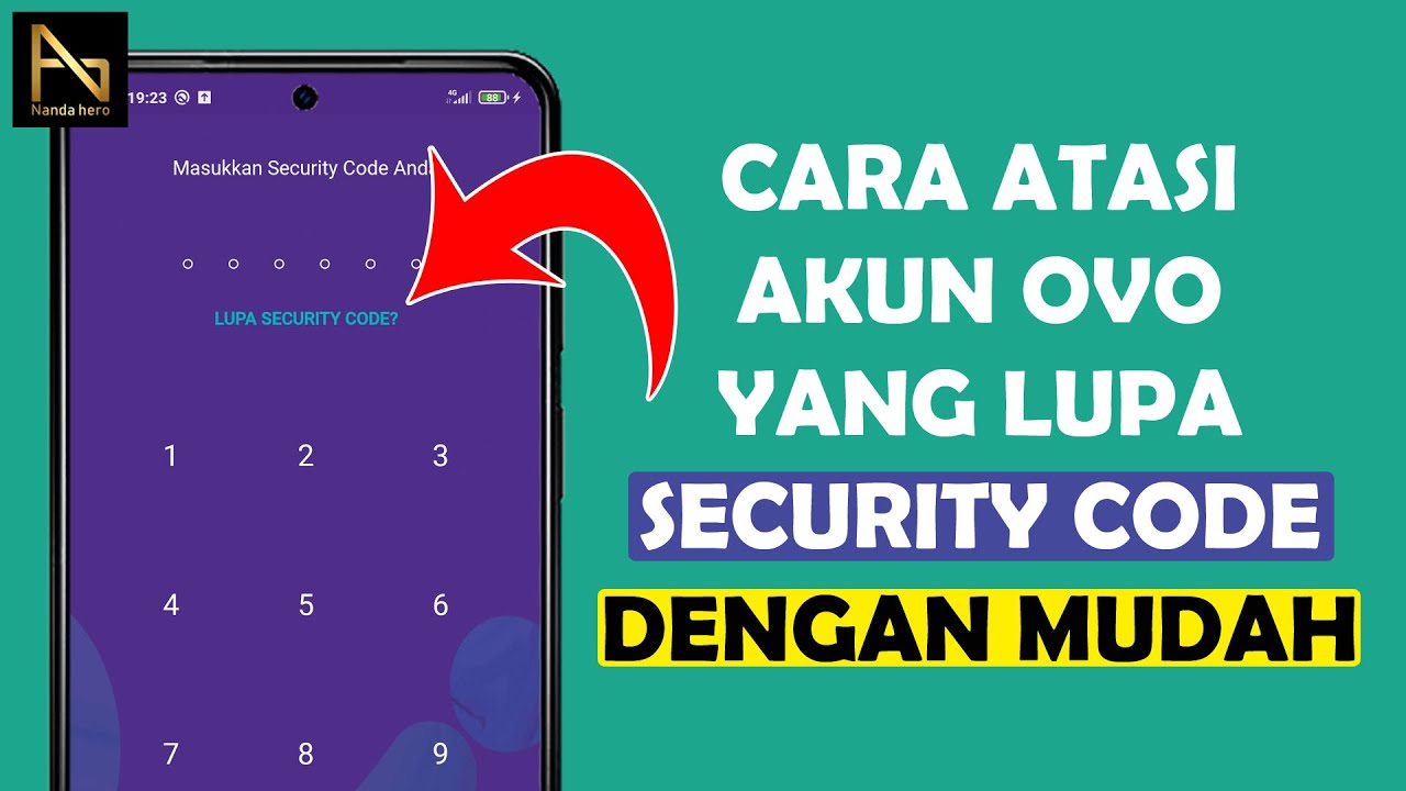 Cara mengatasi lupa Security Code OVO - Lupa Password OVO terbaru 2022 ...