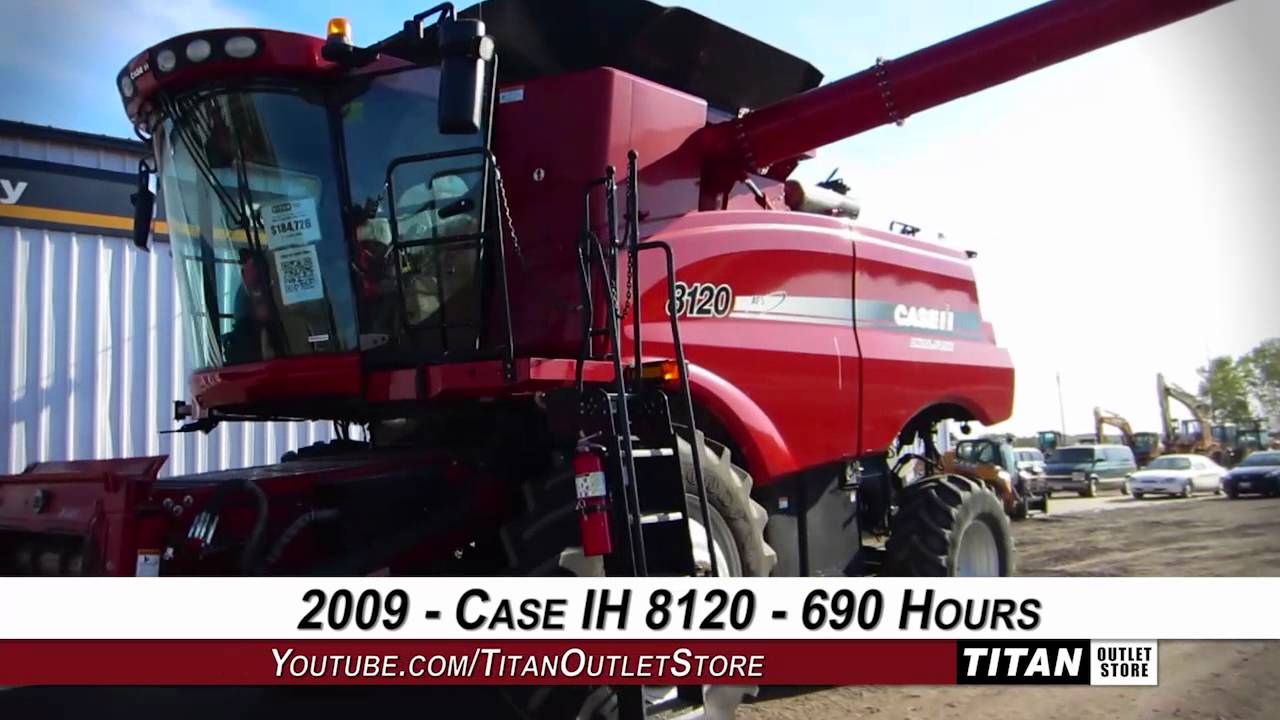 Case IH 8120,UPTIME READY, 691 Sep Hrs, Chopper,Spreader Sold on ELS ...