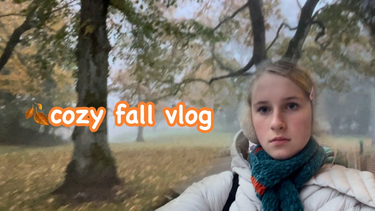 The Coziest Fall Vlog - YouTube