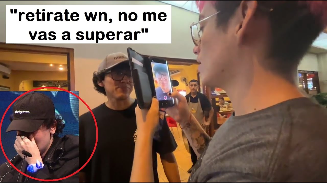 Anthony le manda saludos a un tal "Spreen" - YouTube